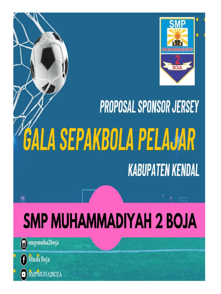 Konsep - Proposal Jersey GSP - SMP Muh 2 Boja | PDF