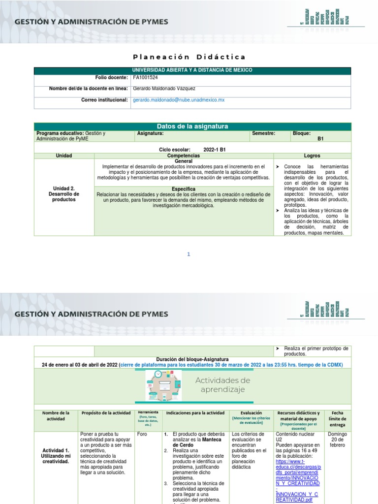 Pd Gdip U2 Gerardo Maldonado Vázquez Pdf