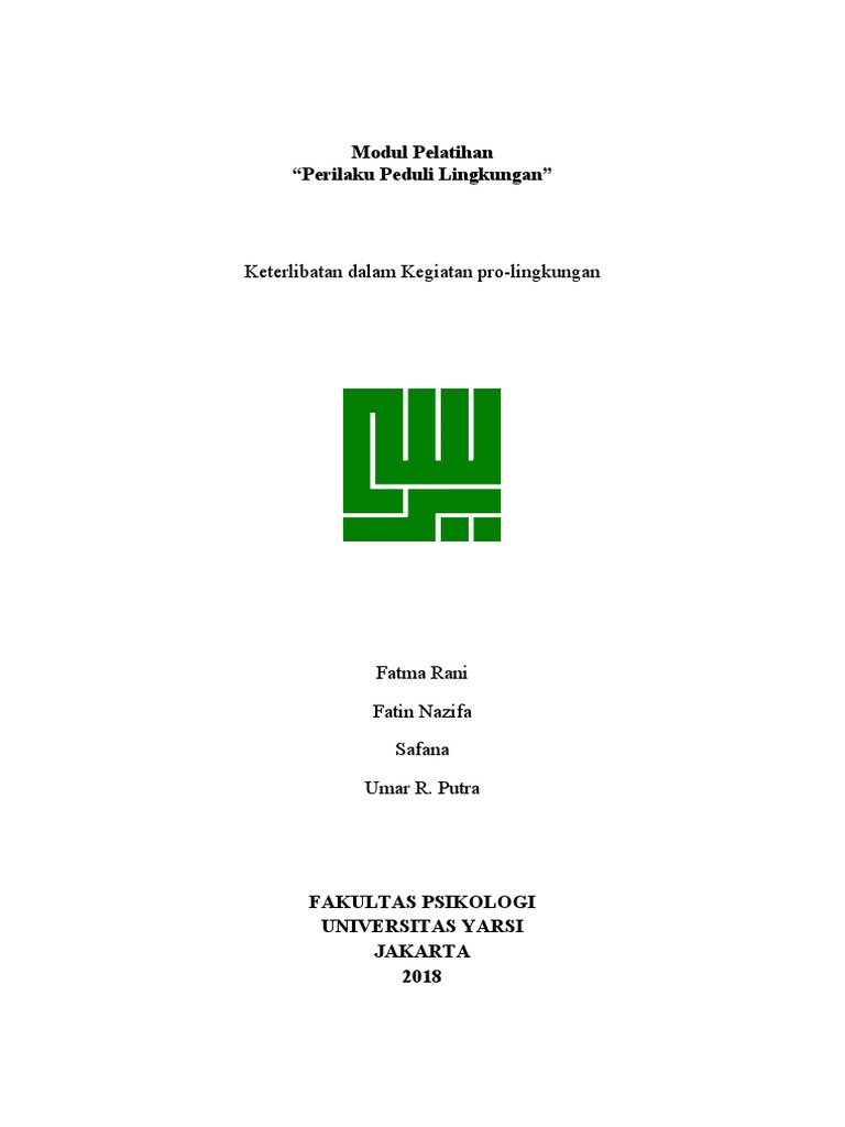 Modul Pelatihan KKN | PDF