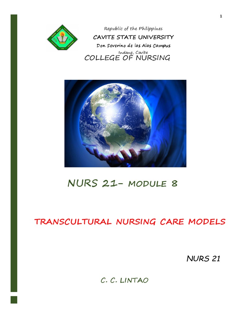 Module 7 The Transcultural Nursing Care Model | PDF