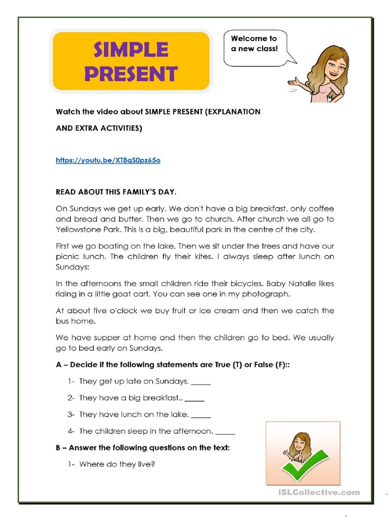 English ESL Worksheet | PDF