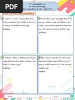 6 Truth Tables Worksheet Solutions PDF | PDF