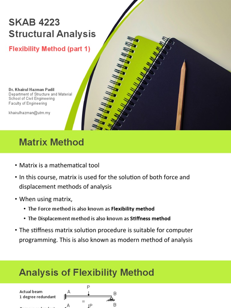 Flexibility Method (Part 1) | PDF
