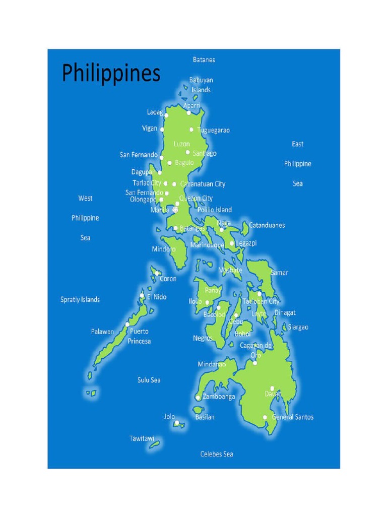 Map of The Philippines | PDF