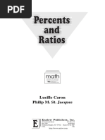 Ratios Choice Board | PDF | Ratio | Cognition