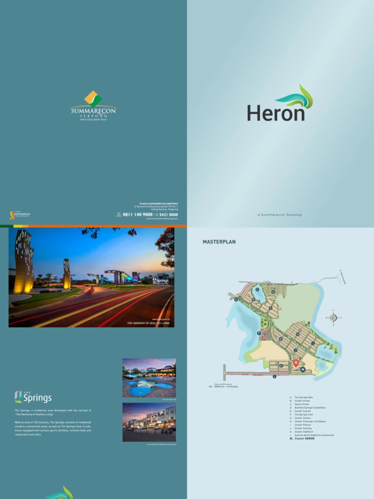 E-Brochure Cluster Heron | PDF
