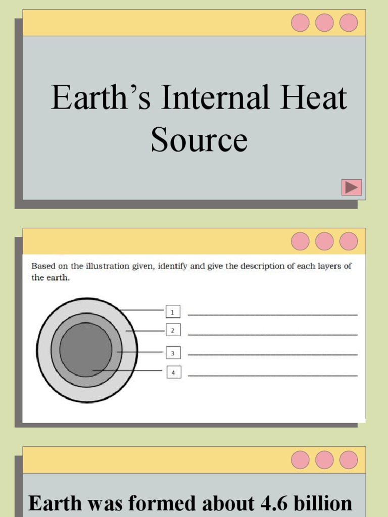 Earth's Internal Heat Source | PDF