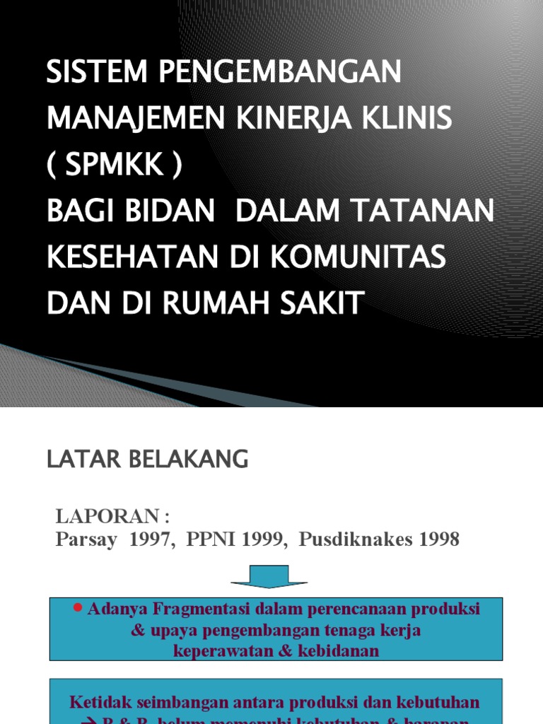 Pengenalan SPMKK | PDF | Karier & Perkembangan