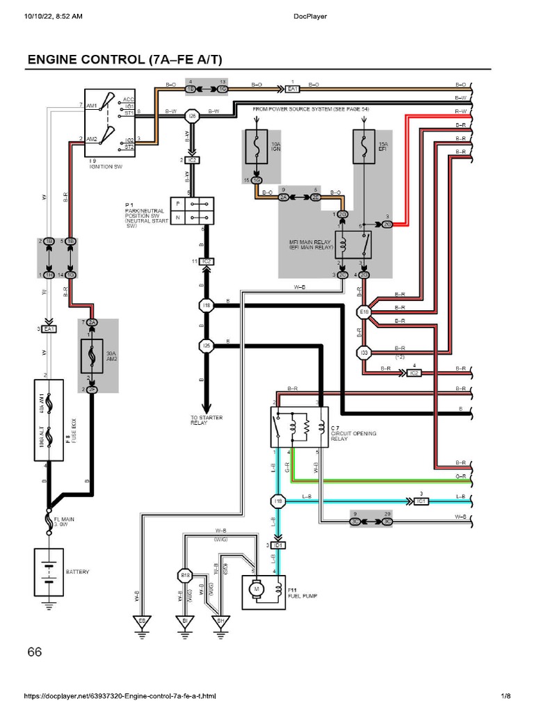 ENGINE CONTROL (7A FE A - T) - PDF Free Download1 | PDF