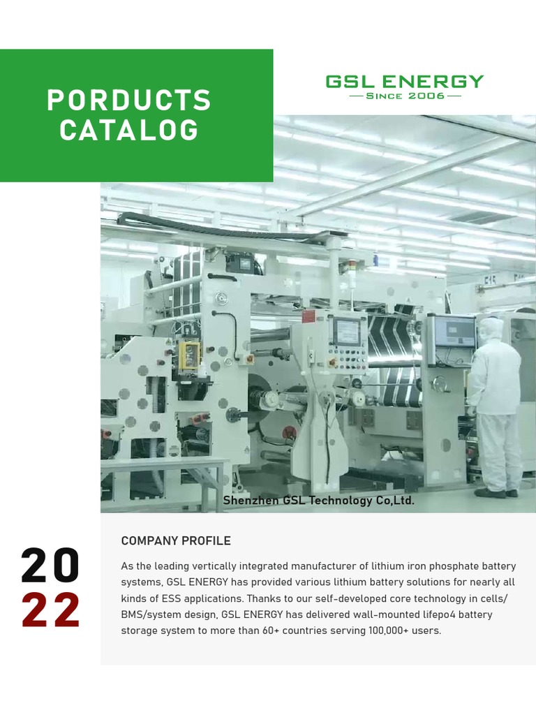 GSL Products Brochure 2022 NEW | PDF