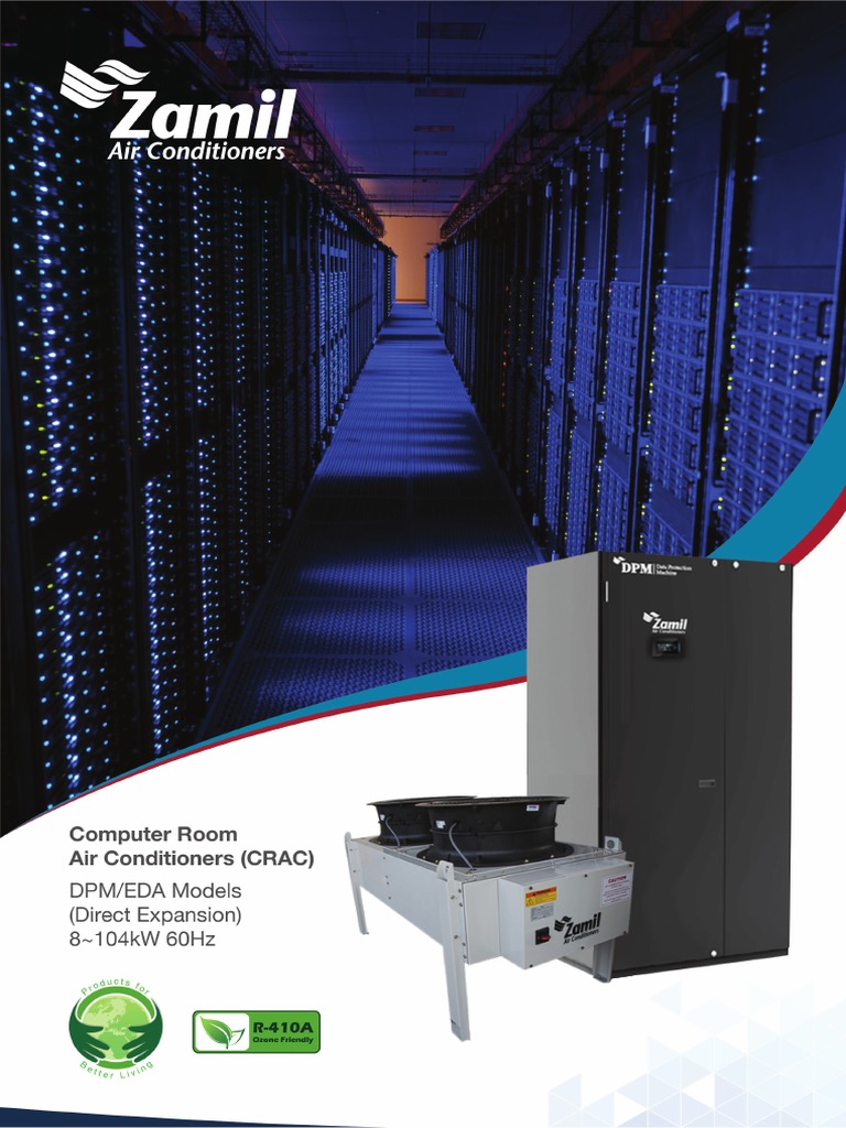 Zamil DX + Dual Coil (DX+CW) - Crac Catalogue | PDF