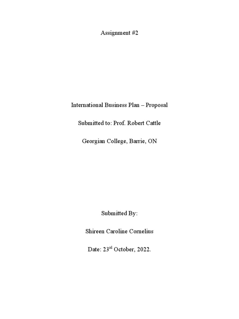 Miniso - International Proposal | PDF