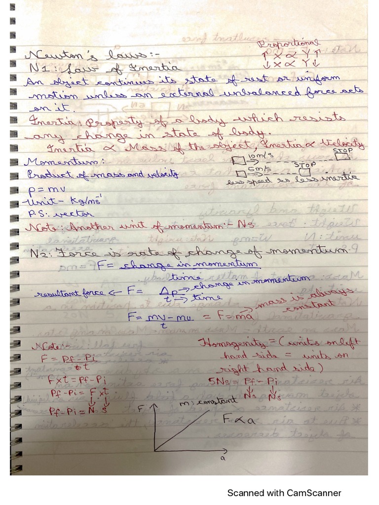 August - Live - Lecture - Notes Physics | PDF