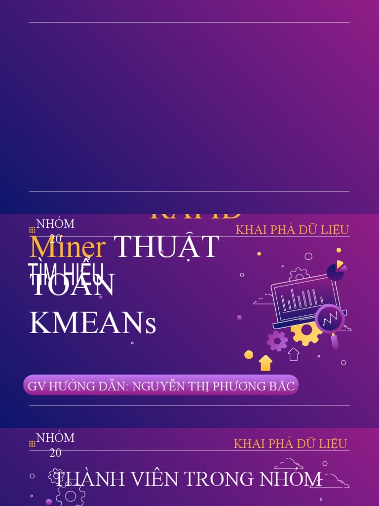 Tìm hiểu RapidMiner phân cụm KMeans | PDF