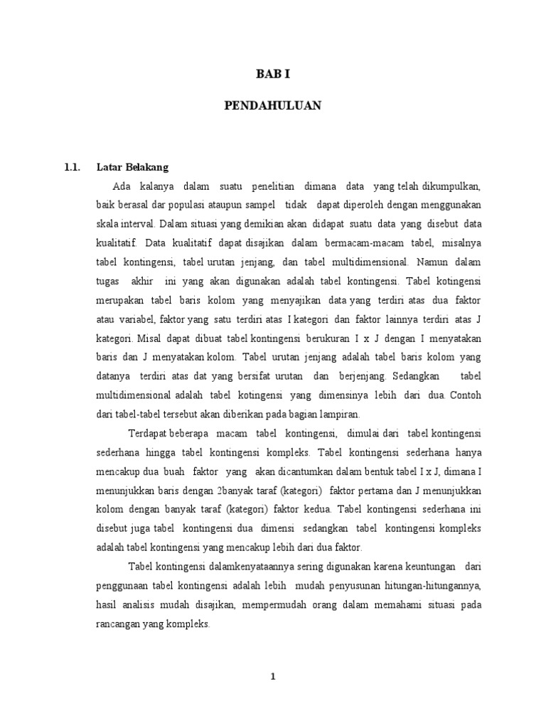 Pengertian dan Fungsi Tabel dalam Makalah | PDF | Metode & Bahan Ajar