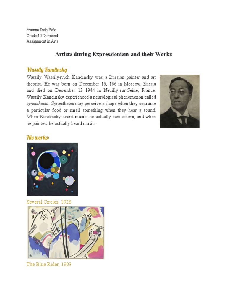 Art Assignment | PDF