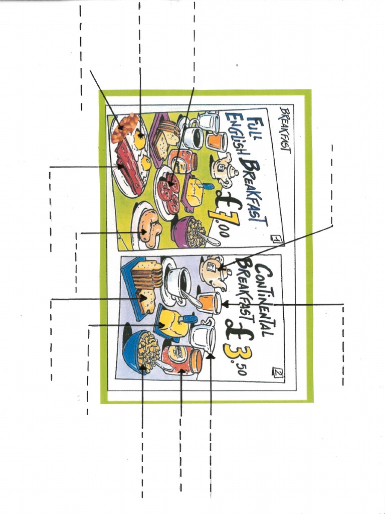 English A1 - Breakfast | PDF