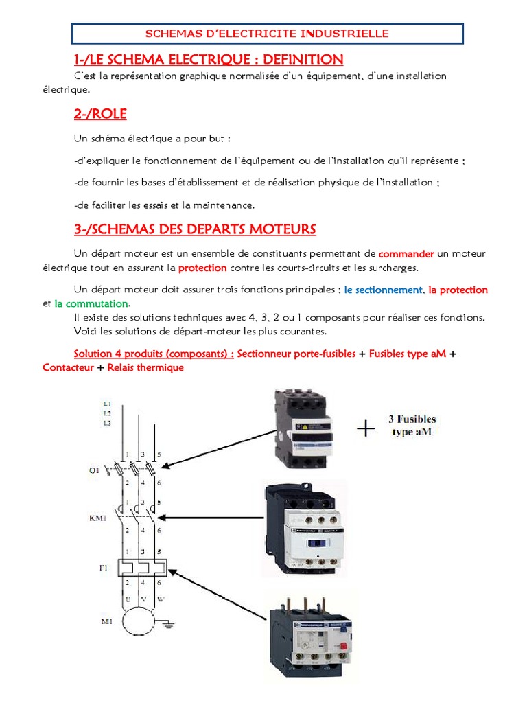 2-Schemas D'electricite Industrielle4 | PDF