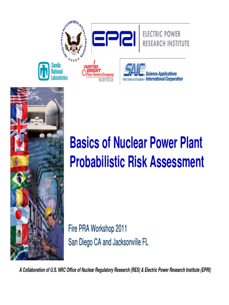 Epri-Pra Module 1 | PDF | Nuclear Regulatory Commission | Risk