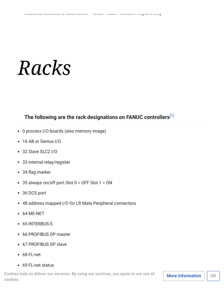 Racks - Industrial Robotics & Automation - Fanuc Teach Pendant ... Racks - Industrial Robotics & Automation - Fanuc Teach Pendant ...