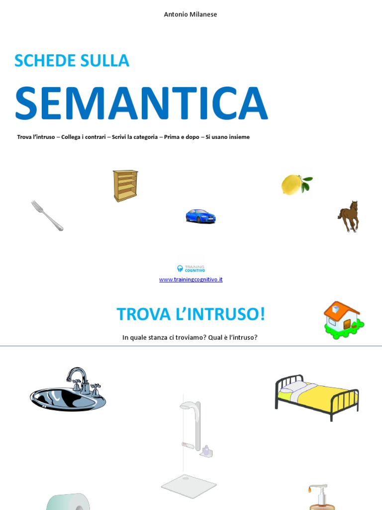 Schede Gratuite Sulla Semantica | PDF
