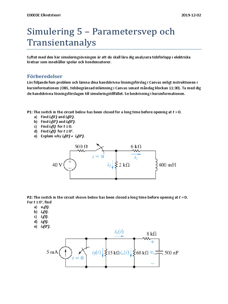 Simulering 5 | PDF