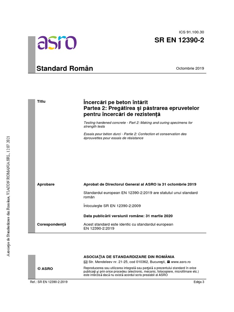 SR en 12390-2 (2019 PDF | PDF