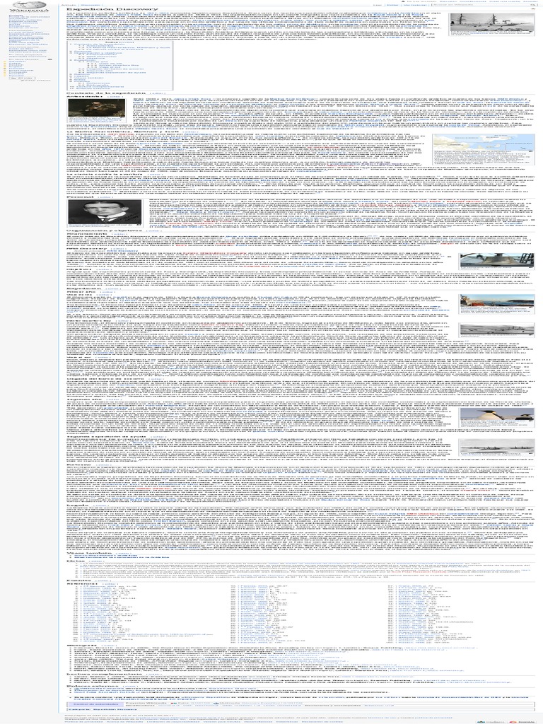 Expedición Discovery - Wikipedia, La Enciclopedia Libre | PDF