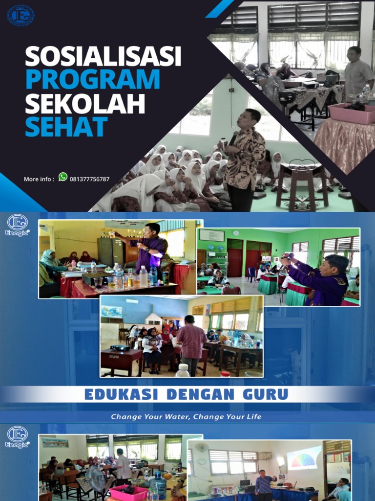Sosialisasi Program Sekolah Sehat | PDF