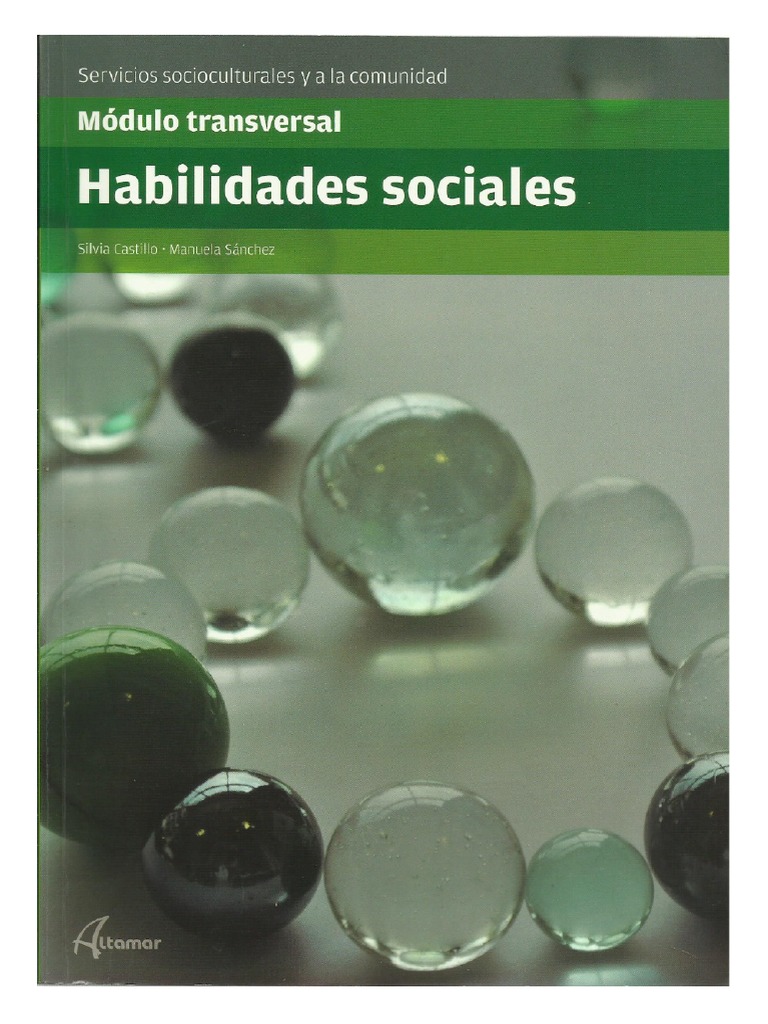 Habilidades Sociales Libro | PDF