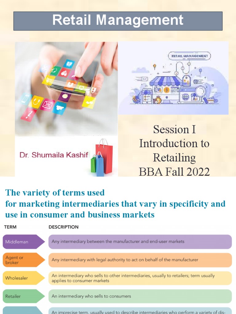 Intro To Retailing Session 1 | Download Free PDF | Retail | Sales