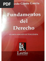Fundamentos Del Derecho Libro Gines | PDF