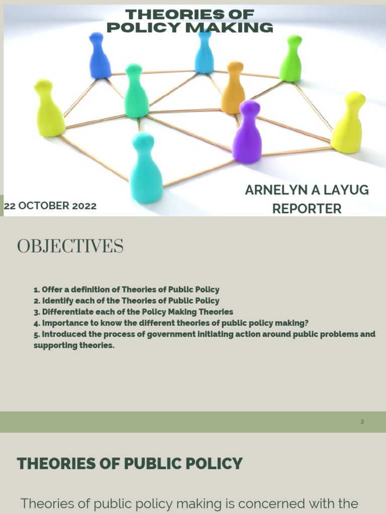 Theory of Public Policy | PDF