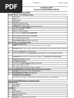Safety Shower Checklist | PDF