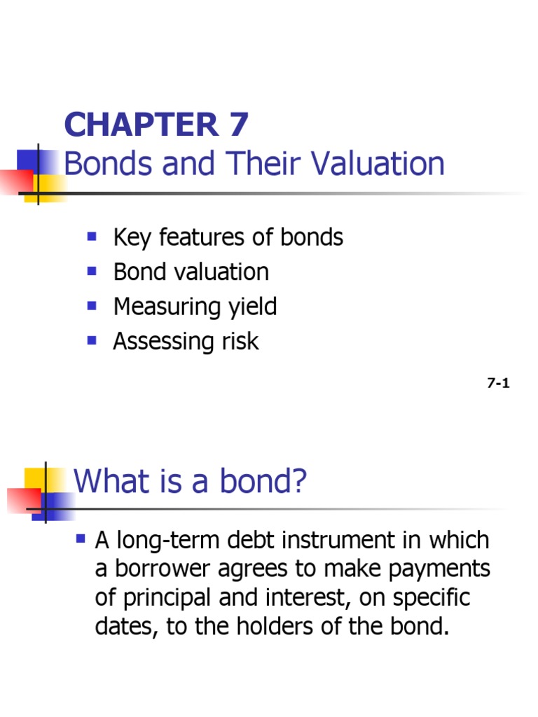 Chap 3 Bonds and Their Valuation | PDF | Bonds (Finance) | Bond Credit ...