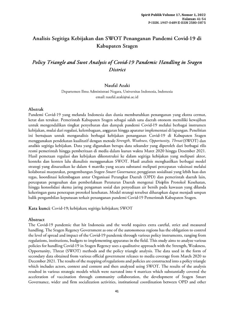 Health Policy Triangle | PDF