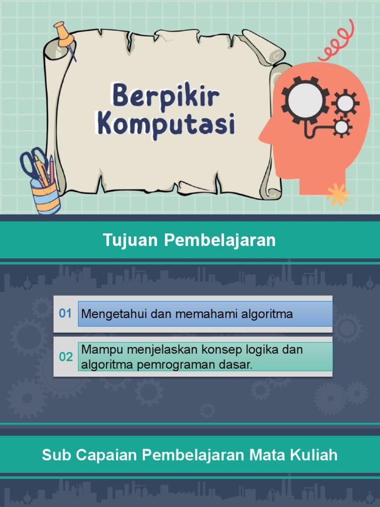 Computational Thinking | PDF | Metode & Bahan Ajar | Teknologi & Rekayasa