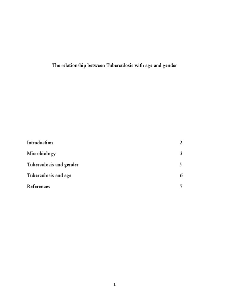 TUBERCULOSIS | Download Free PDF | Tuberculosis | Mycobacterium ...