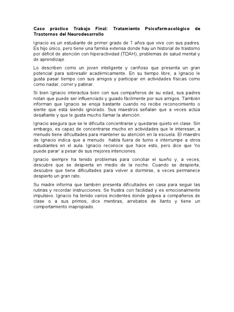 Caso Práctico Final | PDF