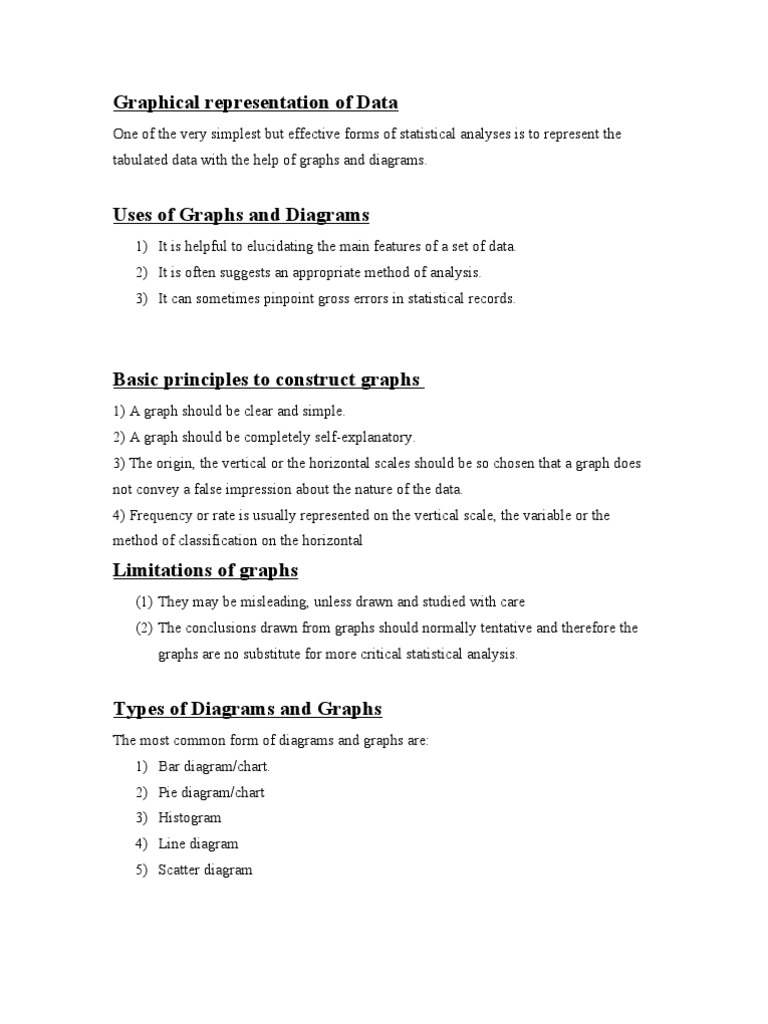 Types and Importance of Data Graphs | PDF | Chart | Histogram