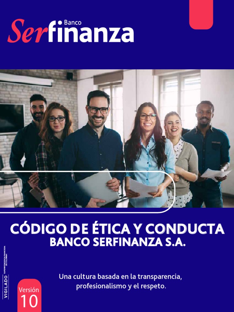 Manual Codigo de Etica y Conducta | PDF | Bancos | Los consumidores