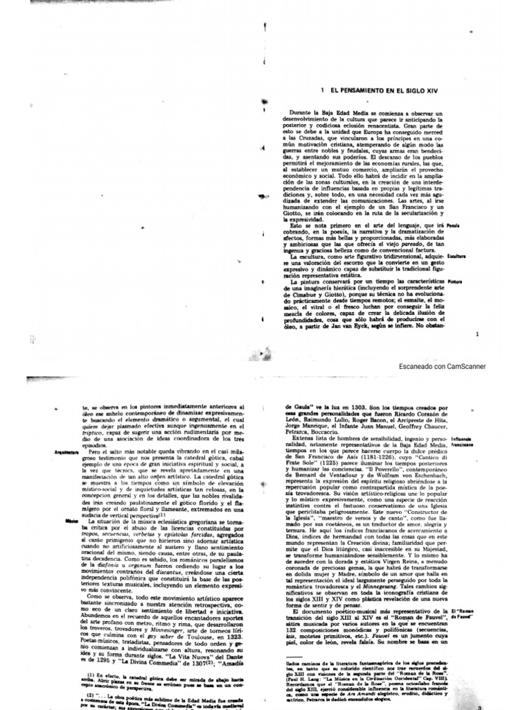 El Ars Nova - Eduardo Grau, Tomo III, 1300 - 1550, E.Ricordi | PDF