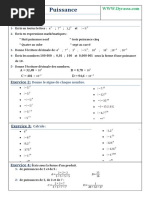 Exercices d'équations 1AC corrigés | PDF