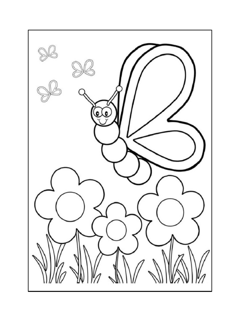 Mewarnai Bunga | PDF