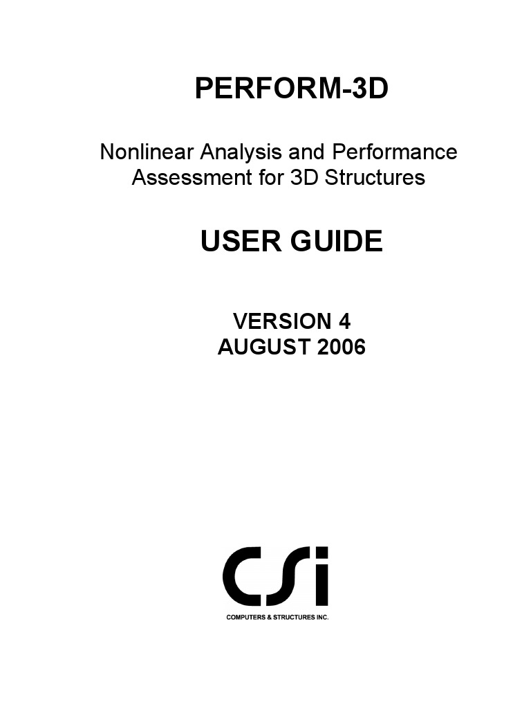 Perform3d User Guide | PDF | Computer File | Directory (Computing)