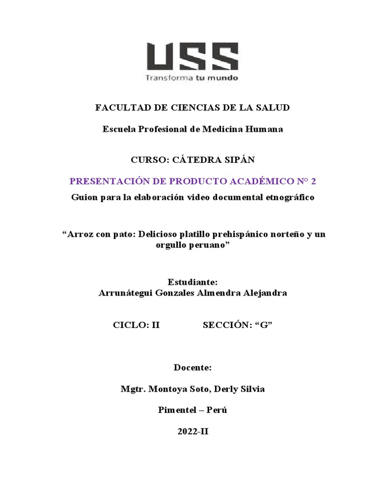 Modelo Pa2 - CS | PDF | Perú