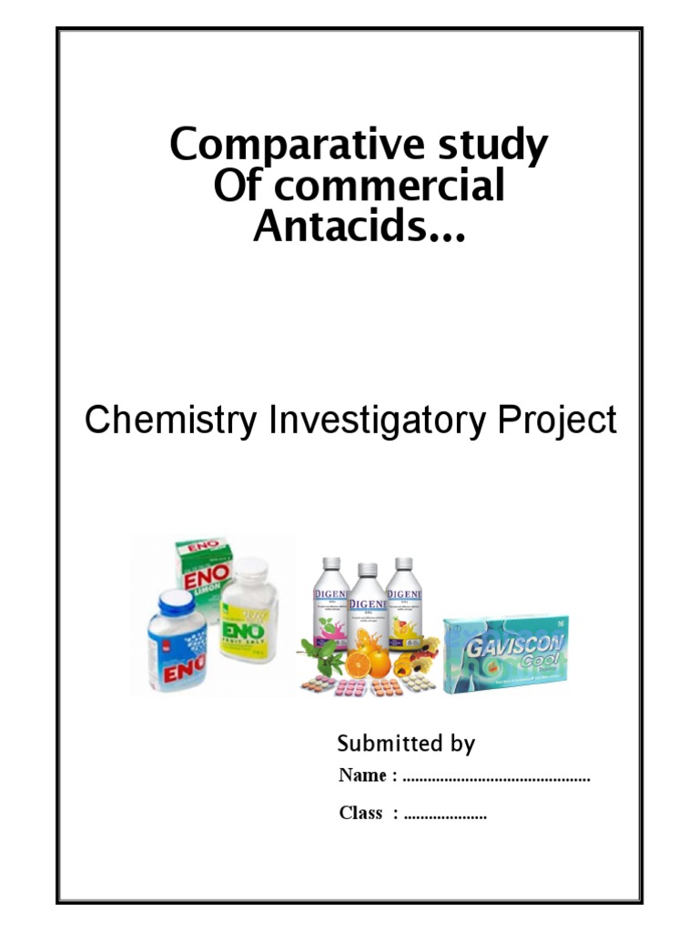 Project | PDF | Physical Sciences | Chemical Compounds