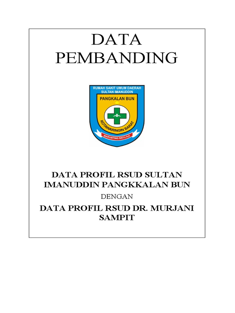 Pembanding Bor Los Toi Bto NDR Dan GDR Rsud Murjani Sampit | PDF