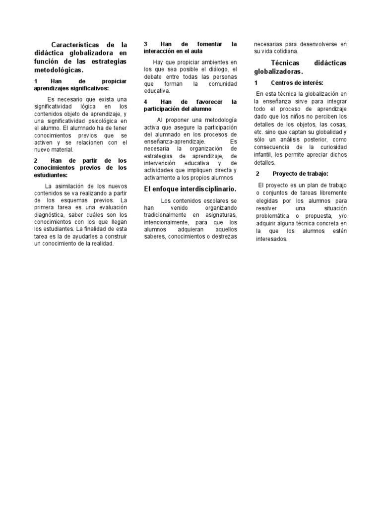 Triptico Anexar Las Otras Partes | PDF | Aprendizaje | Cognición