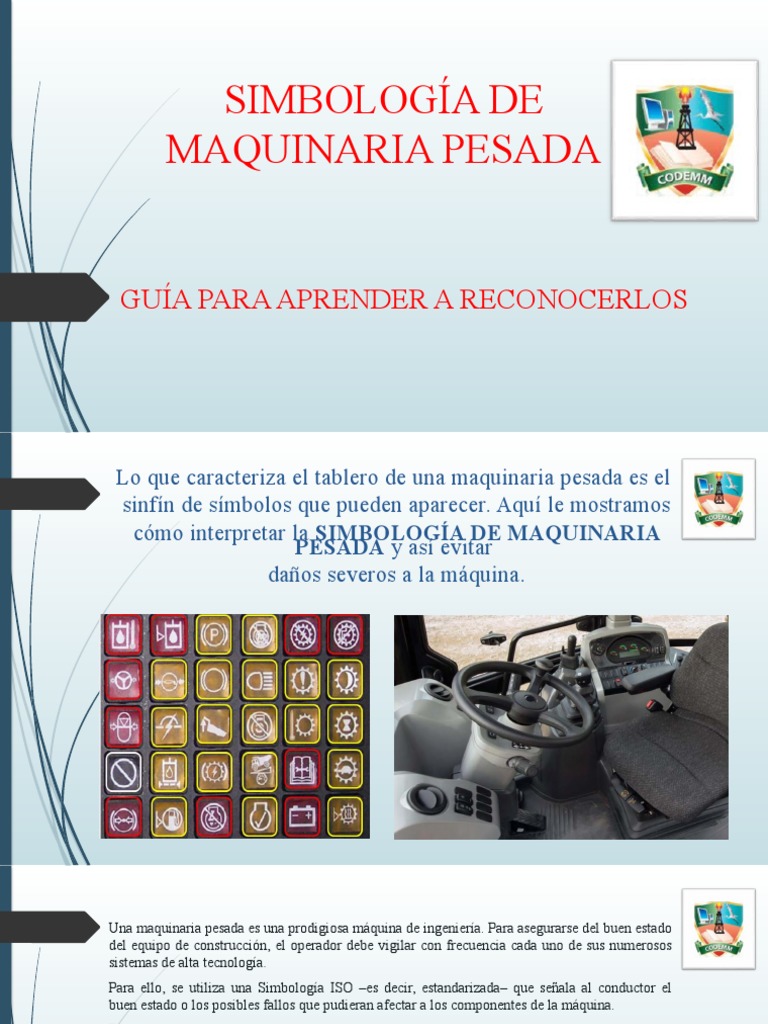Simbología de Maquinaria Pesada Exp | PDF | Los símbolos